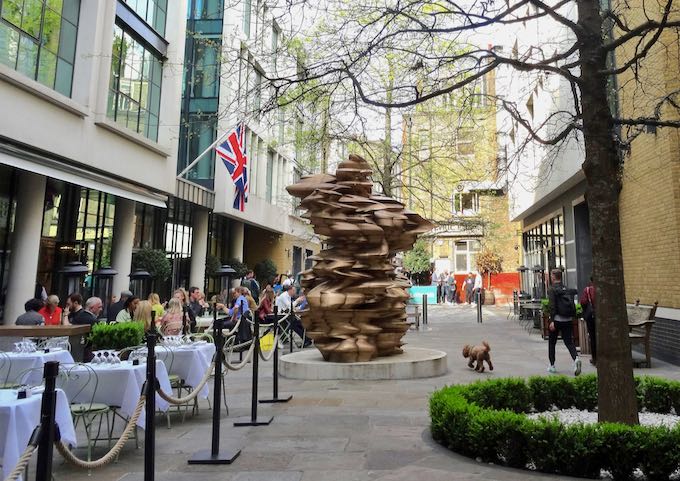 Ham Yard, an apt setting – A LONDON MISCELLANY